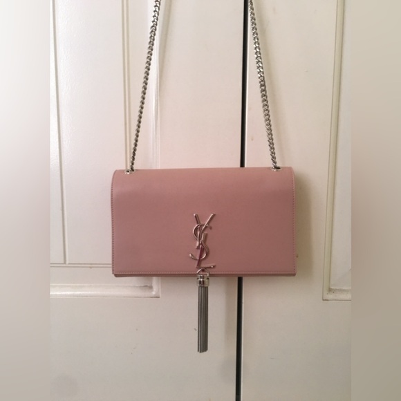 Yves Saint Laurent | Bags | Ysl Kate Tassel Bag Pale Pink | Poshmark
